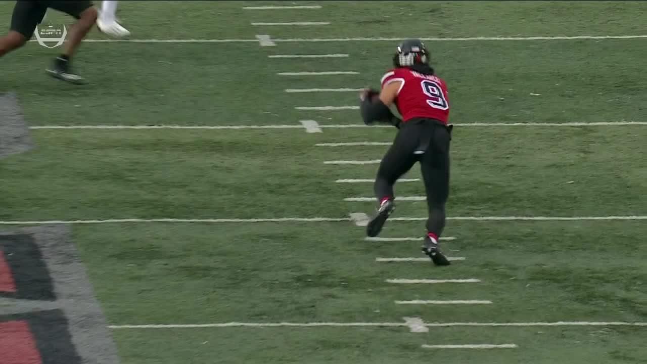 Nate Valcarcel picks off Ohio - ESPN Video