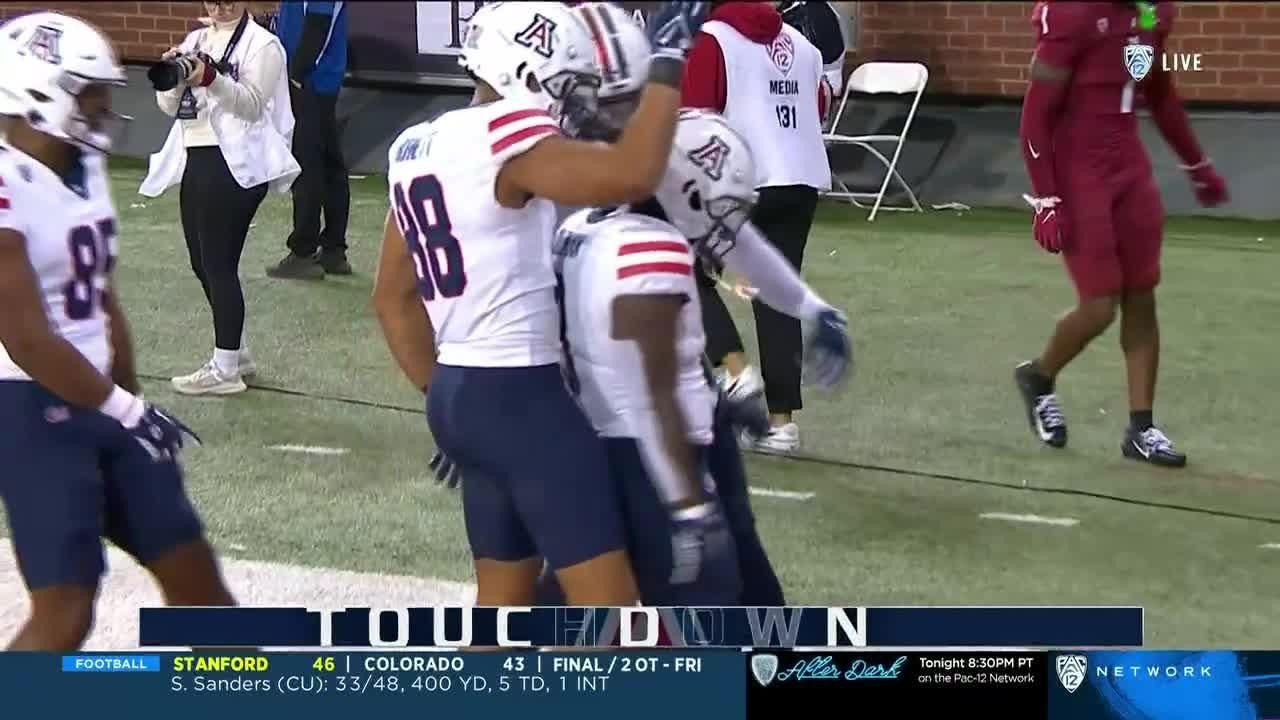 Arizona Wildcats Vs Washington State Cougars Full Highlights Espn Video