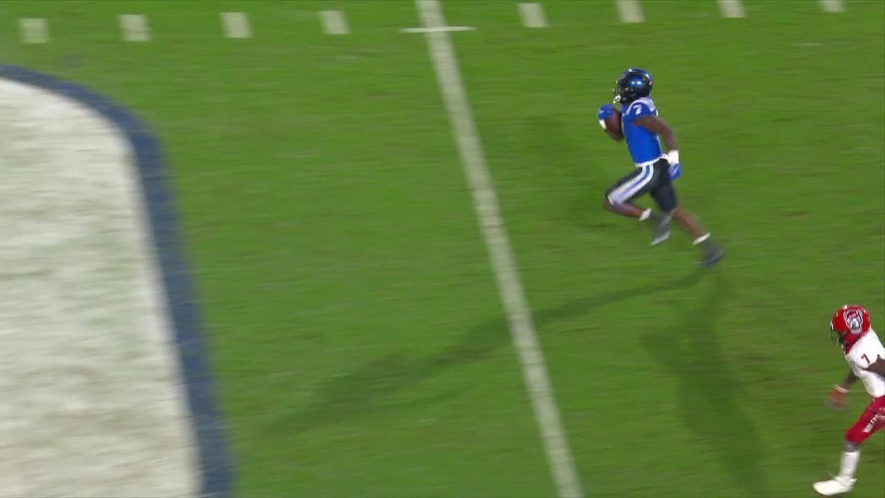 Jordan Waters speeds 83 yards for a Duke touchdown - ESPN Video