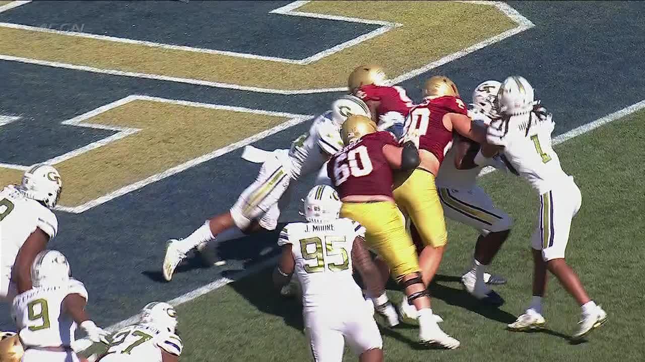 Kye Robichaux scores 2-yard rushing touchdown - ESPN Video