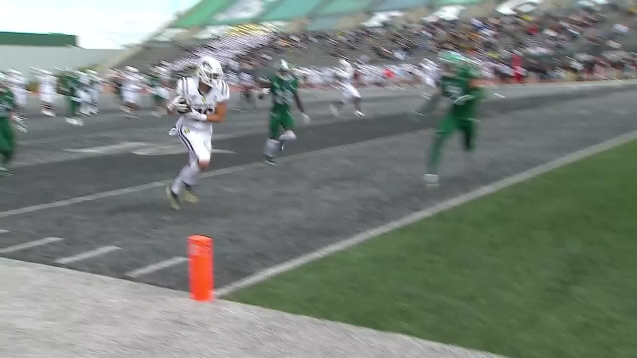 Hayden Wolff throws 20-yard touchdown pass vs. Eastern Michigan - ESPN ...