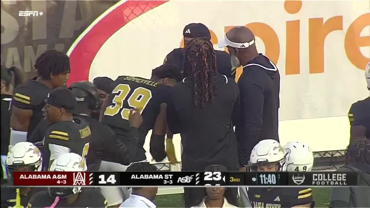 Alabama A&M Bulldogs vs. Alabama State Hornets: Full Highlights - ESPN ...
