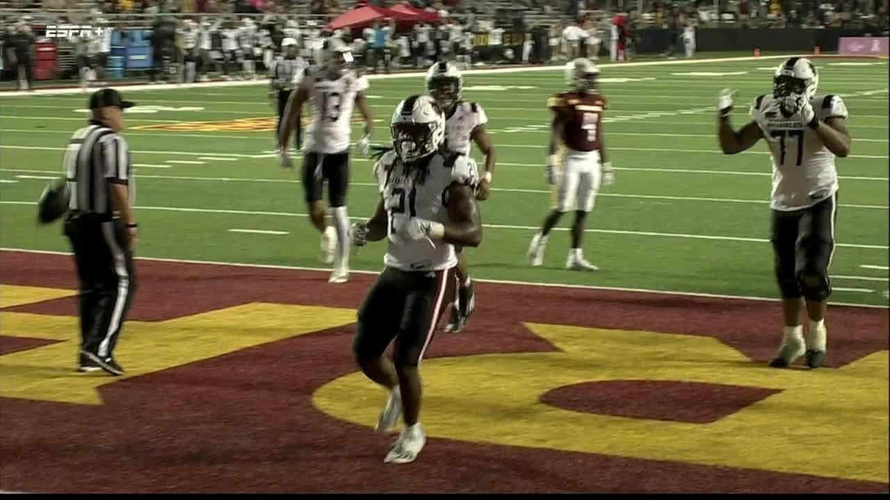 Zak Wallace scores 1-yard rushing touchdown - ESPN Video