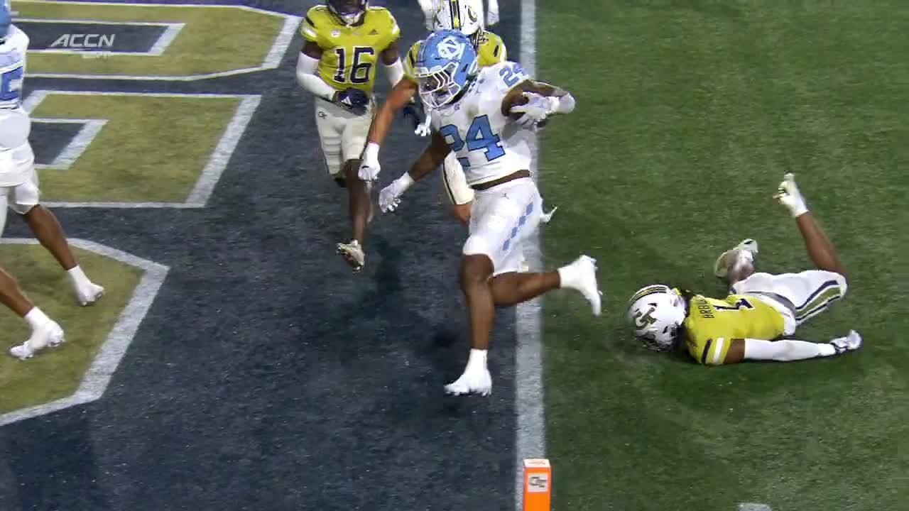 British Brooks takes it in from 7 yards out - ESPN Video