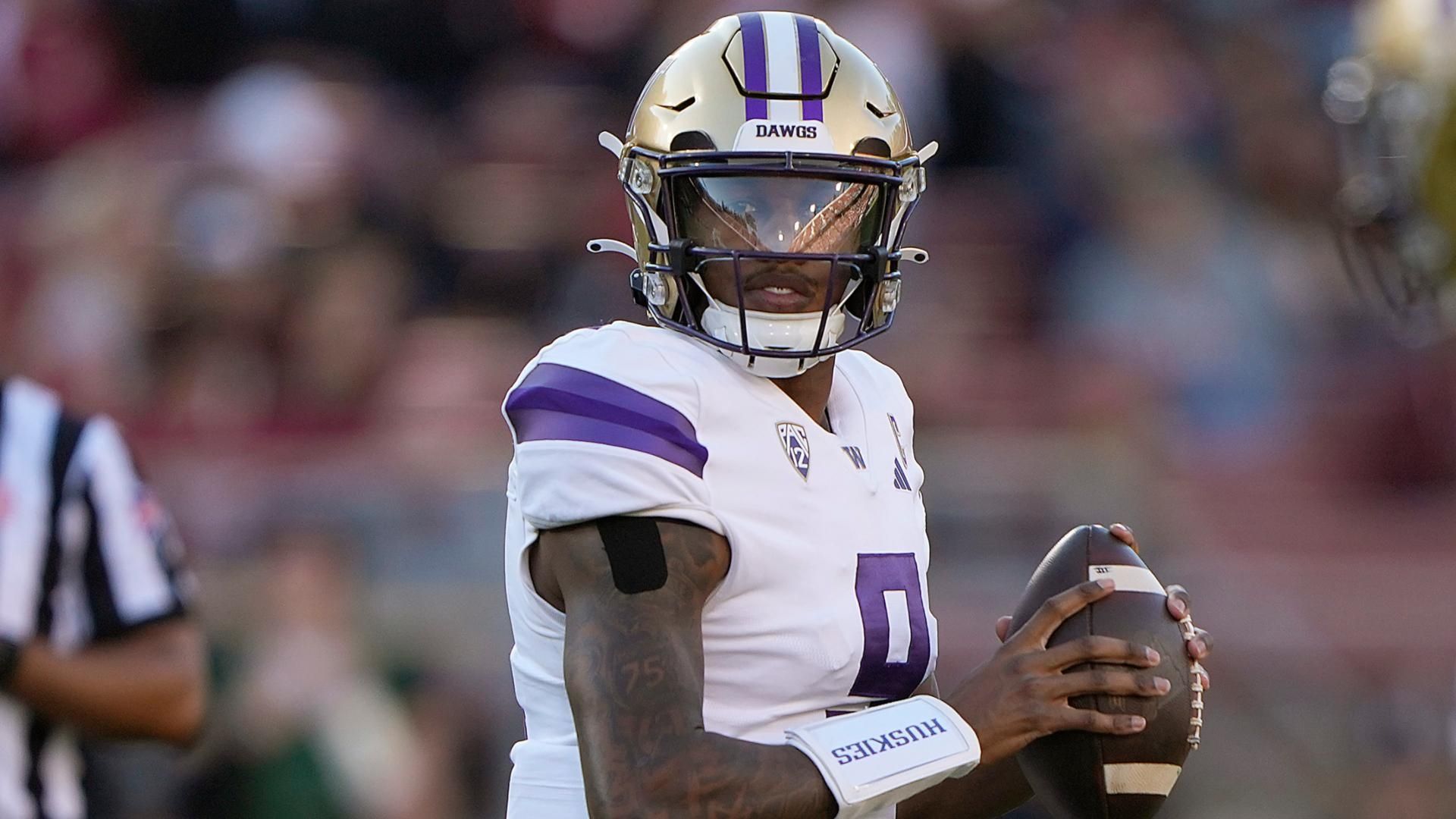 Michael Penix Jr. balls out with 4 TDs against Stanford - ESPN Video