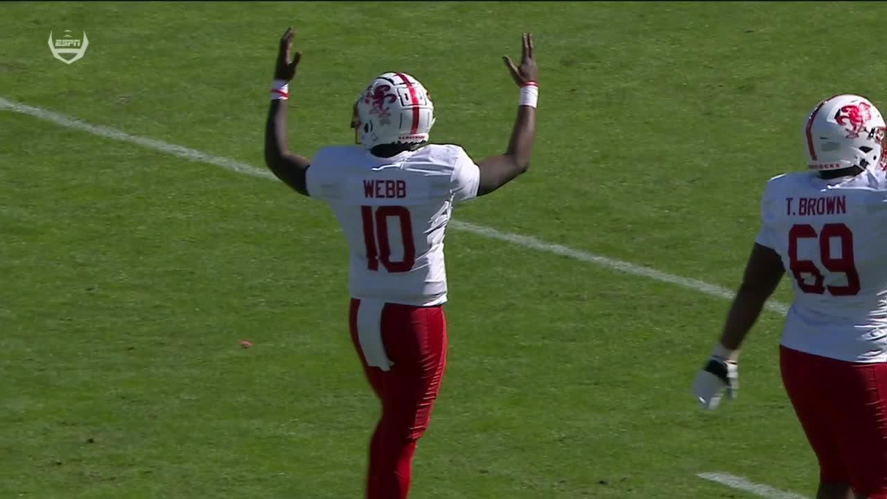 Zion Webb throws 15-yard touchdown pass vs. South Carolina - ESPN Video