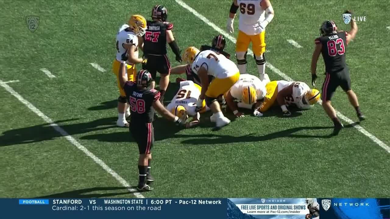 Connor O'toole makes timely sack vs. Utah - ESPN Video