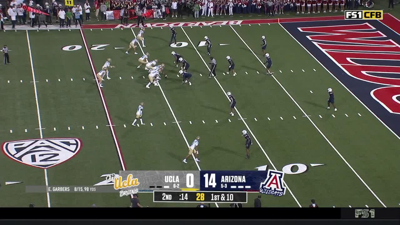 Ethan Garbers throws 14-yard touchdown pass vs. Arizona - ESPN Video