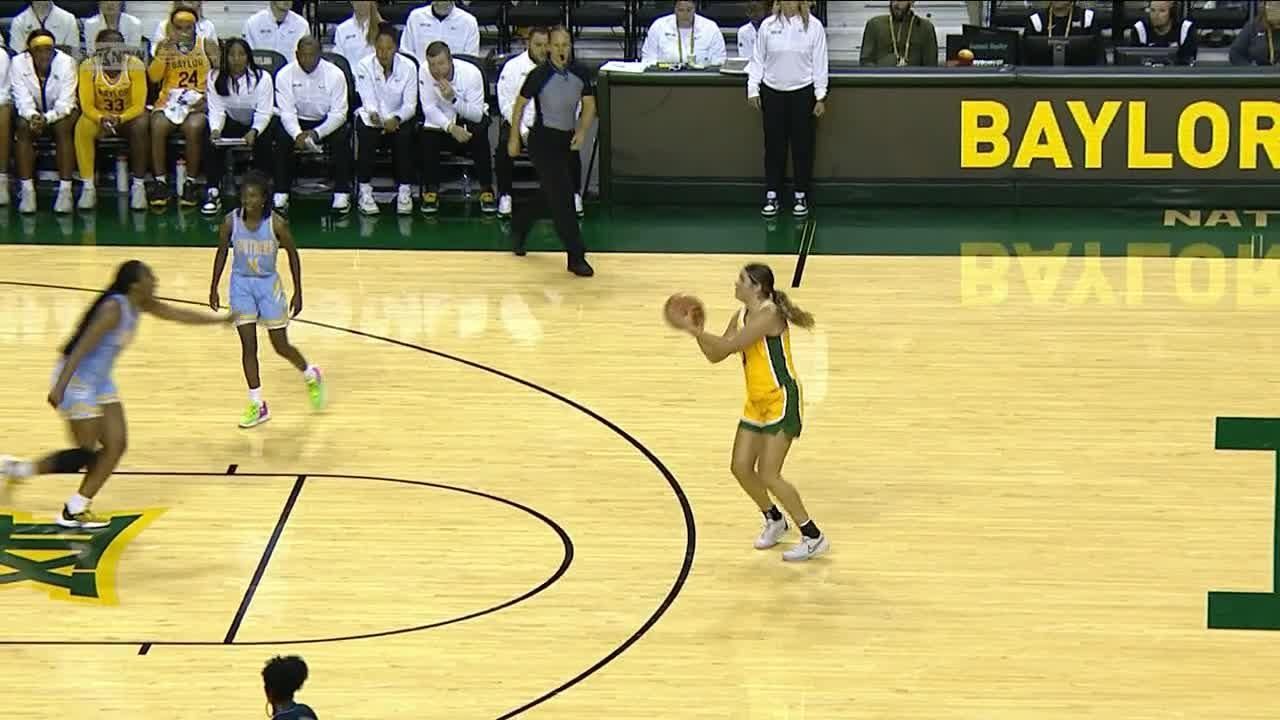 Madison Bartley drills the trey - ESPN Video