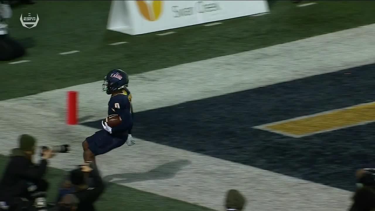 Jacquez Stuart scores 5-yard rushing touchdown - ESPN Video