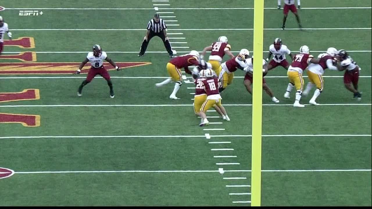 Bennett Galloway goes 41-yard on impressive rush - ESPN Video