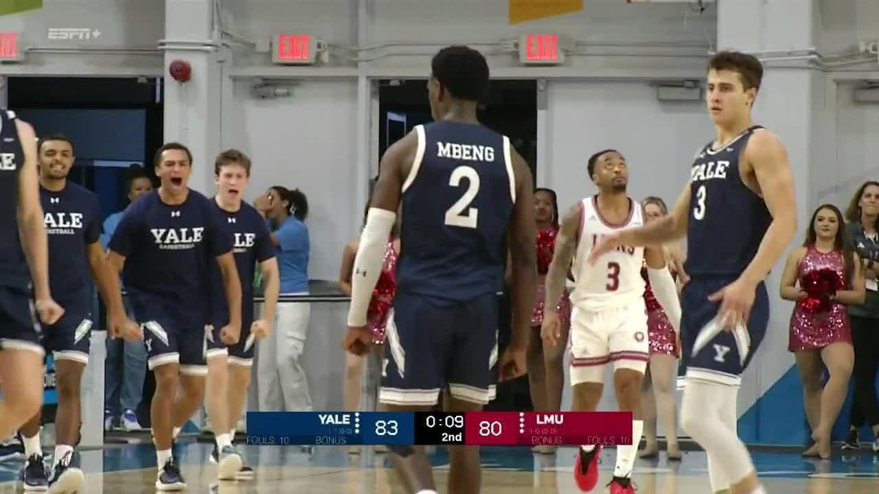 Yale's Bez Mbeng buries clutch jumper to cap 28-point performance ...