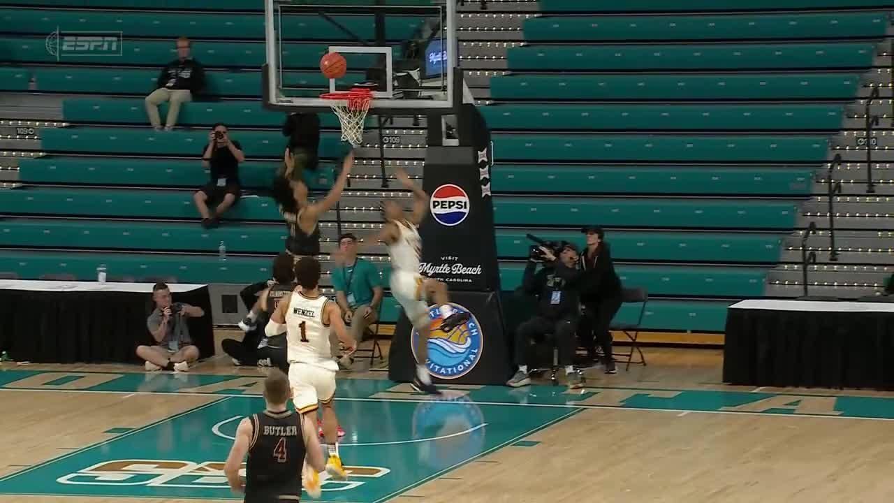 Sam Griffin somehow gets the and-1 to fall - ESPN Video