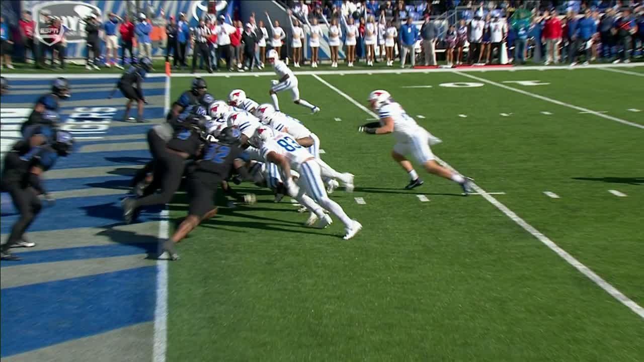 Preston Stone crosses goal line for 1-yard rushing touchdown - ESPN Video