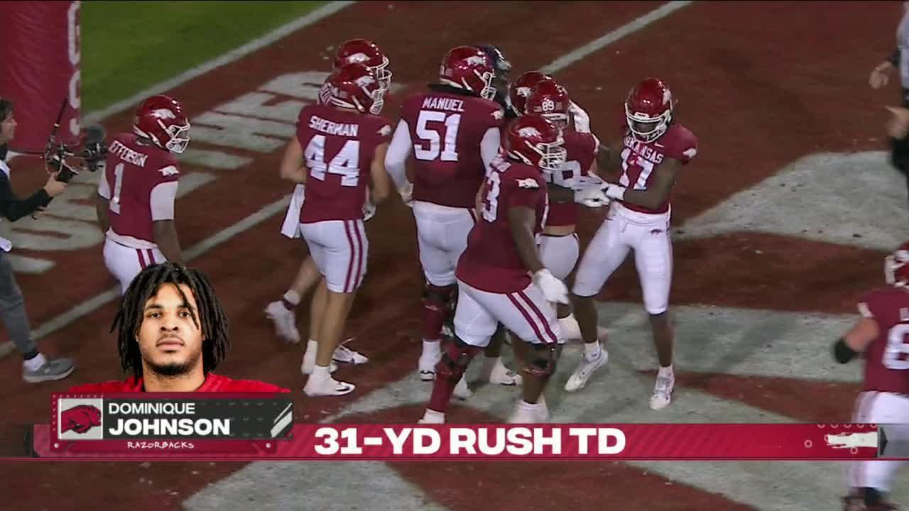 Dominique Johnson crosses goal line for 41-yard rushing touchdown ...