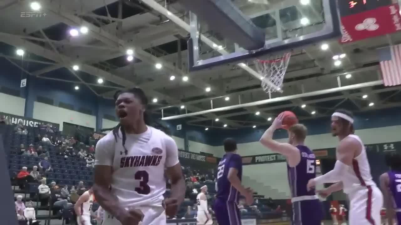 Jordan Sears gets the basket plus the foul - ESPN Video