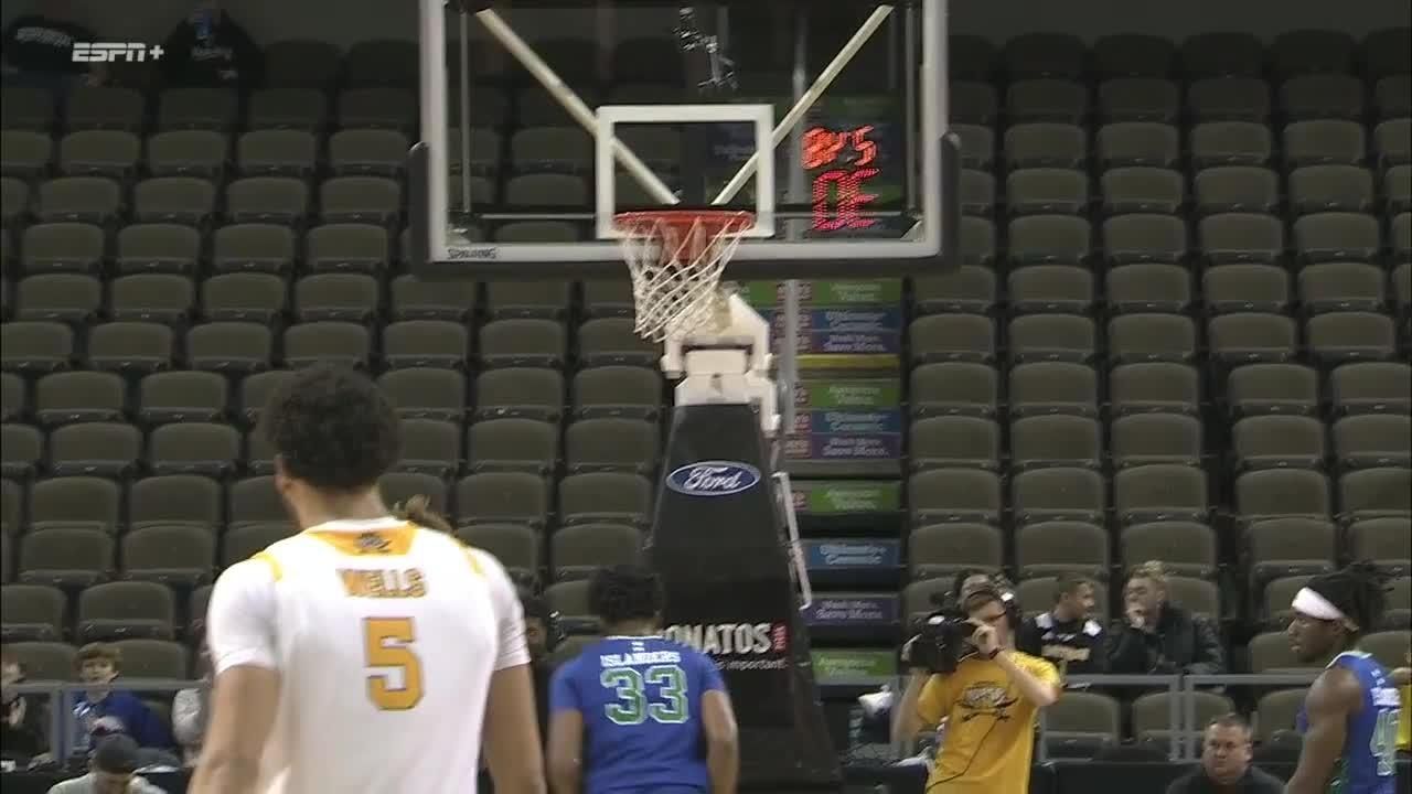 Keeyan Itejere throws down big jam vs. Texas A&M-CC Islanders - ESPN Video