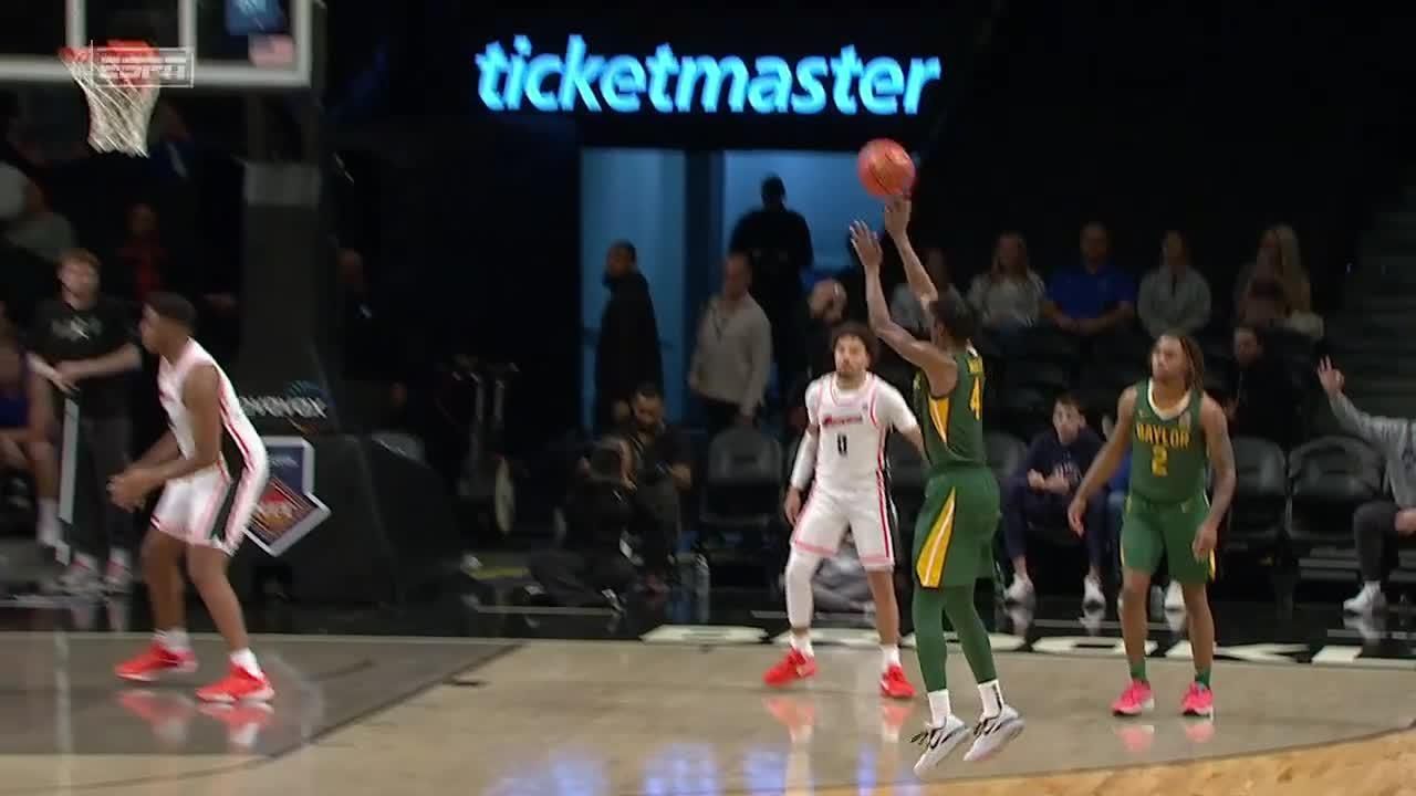 Ja'Kobe Walter buries 3-pointer against Oregon State Beavers - ESPN Video
