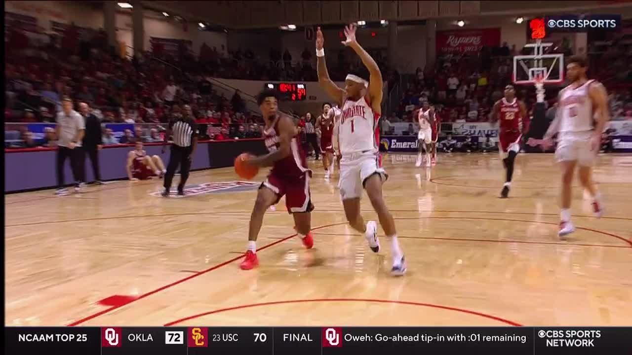 Aaron Estrada Eurosteps his way into a smooth basket for Bama - ESPN Video