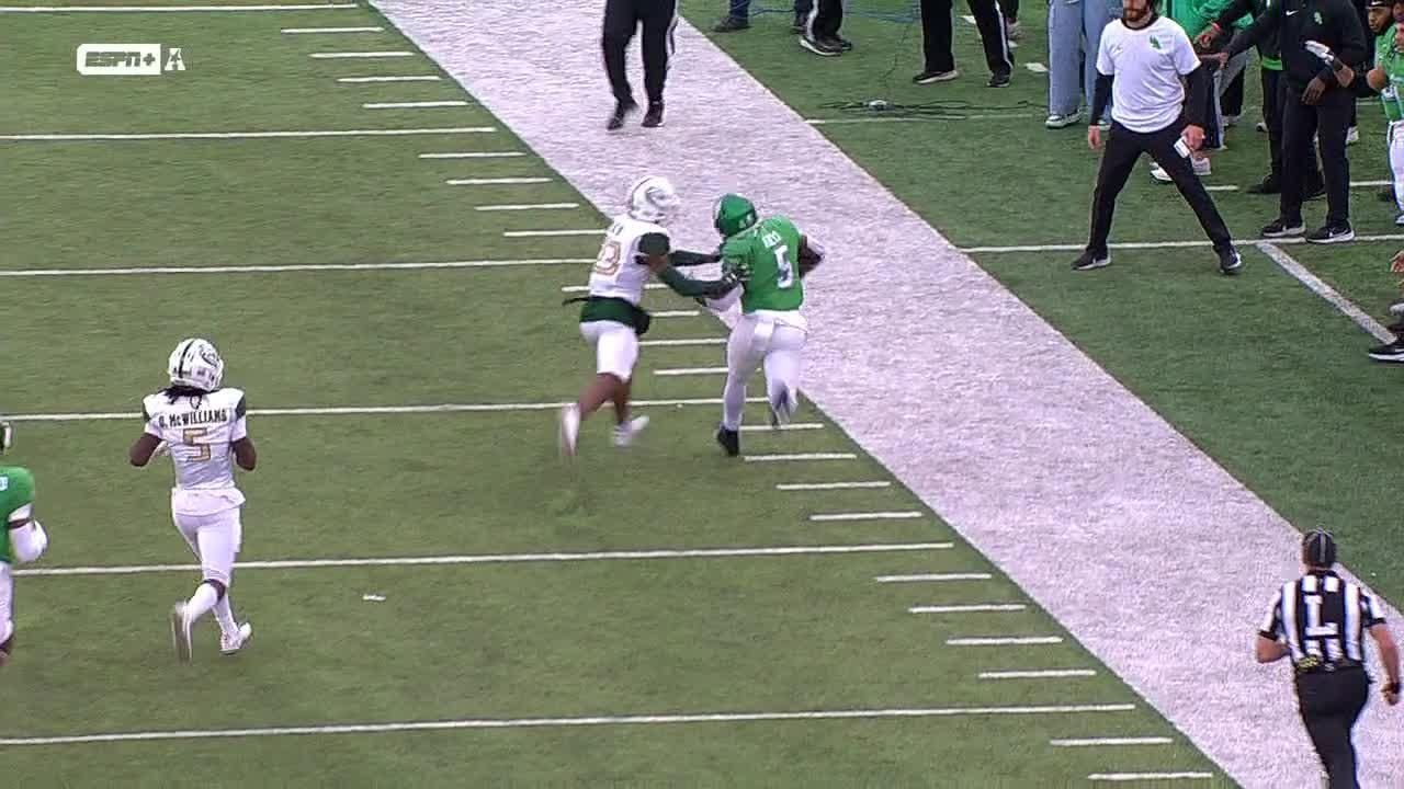 Ayo Adeyi goes 37-yard on impressive rush - ESPN Video