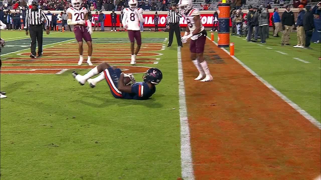 Anthony Colandrea throws 3-yard touchdown pass vs. Virginia Tech - ESPN ...
