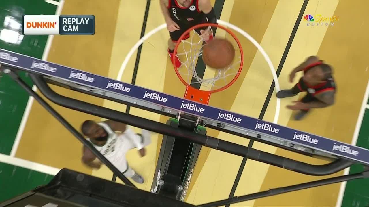Jaylen Brown gets the and-1 to fall - ESPN Video