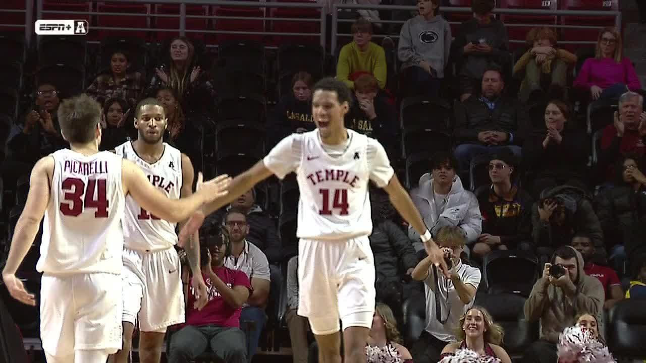 Temple puts away La Salle after 3 OTs - ESPN Video