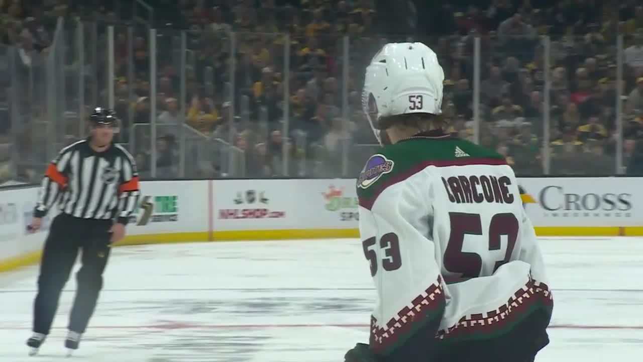 Michael Carcone trims Coyotes' deficit with a goal - ESPN Video