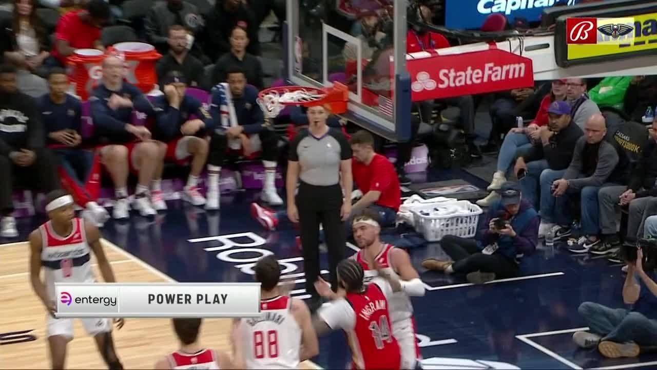 Brandon Ingram elevates for massive dunk in Pelicans' win - ESPN Video