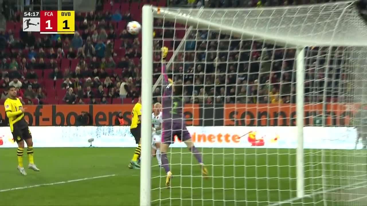 Gregor Kobel makes an incredible save - ESPN Video