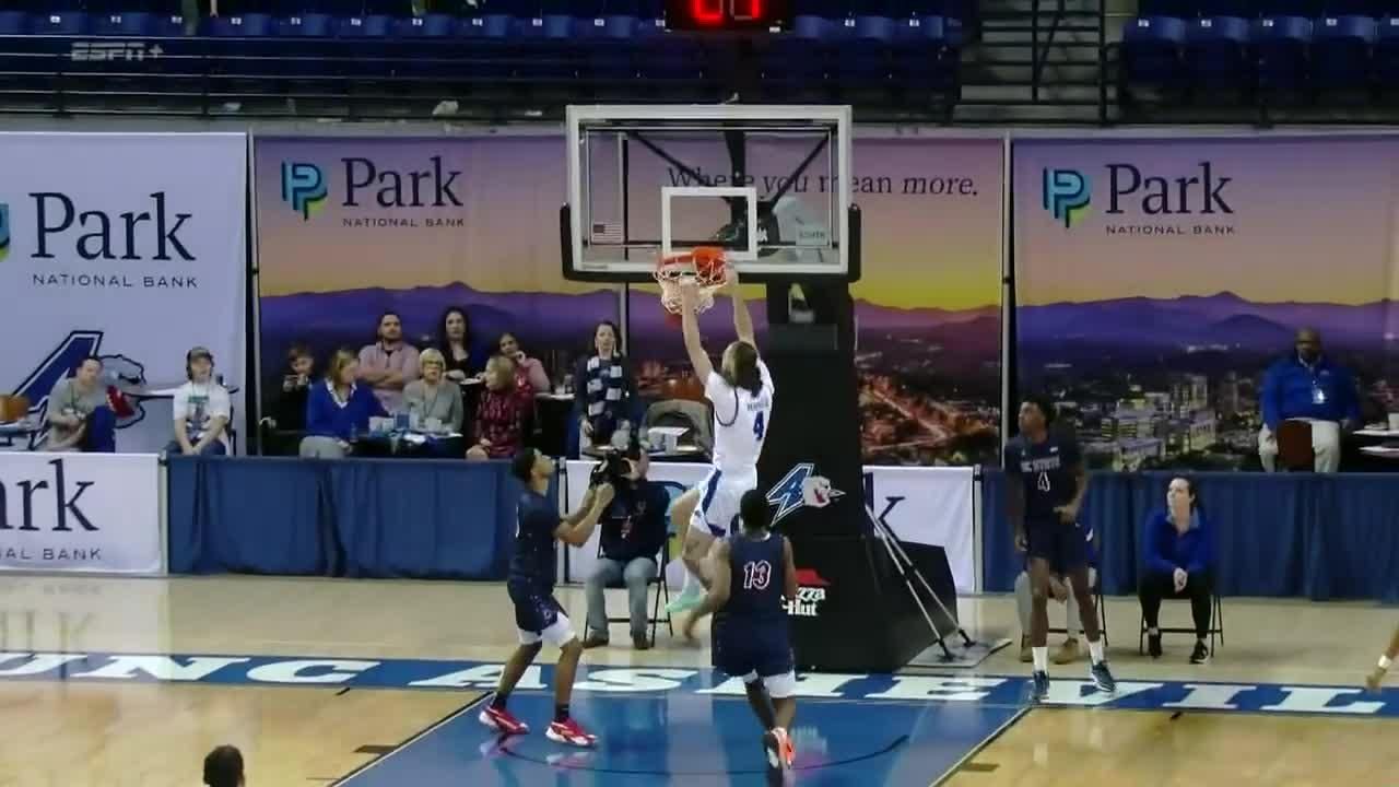 Drew Pember rocks the rim with slam - ESPN Video