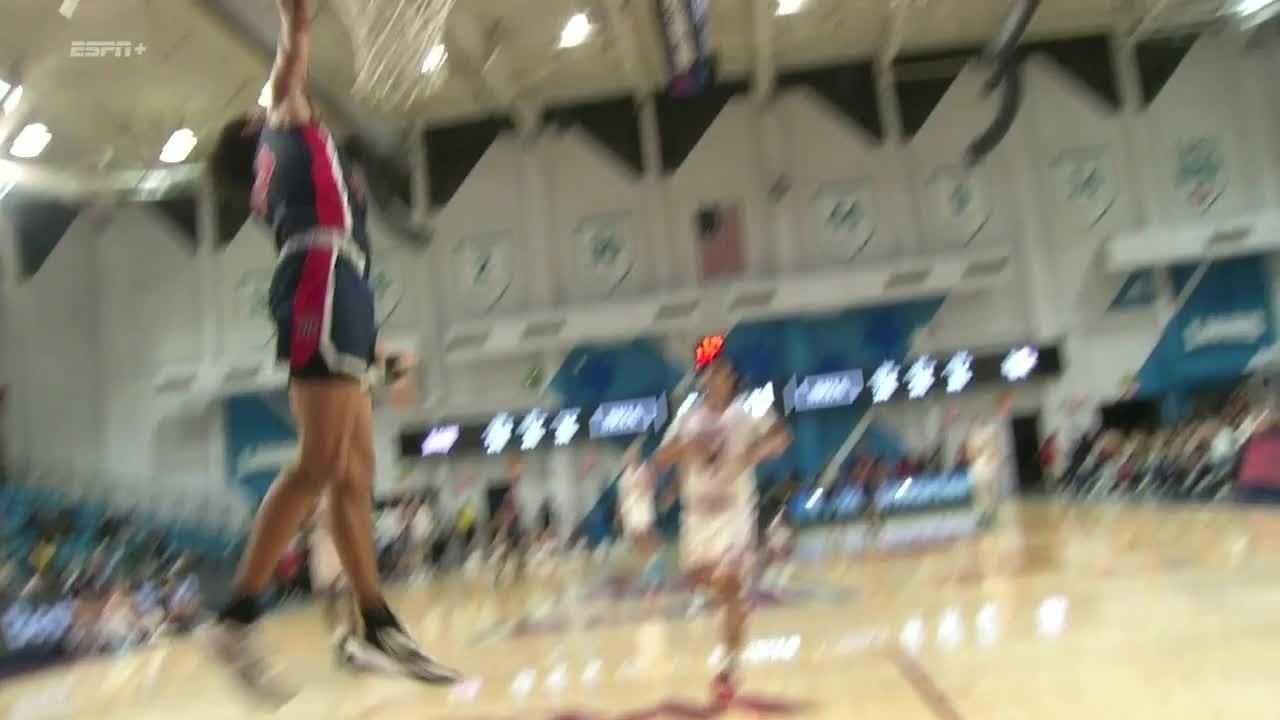 Tyree Davis elevates for jam vs. Loyola Marymount Lions - ESPN Video