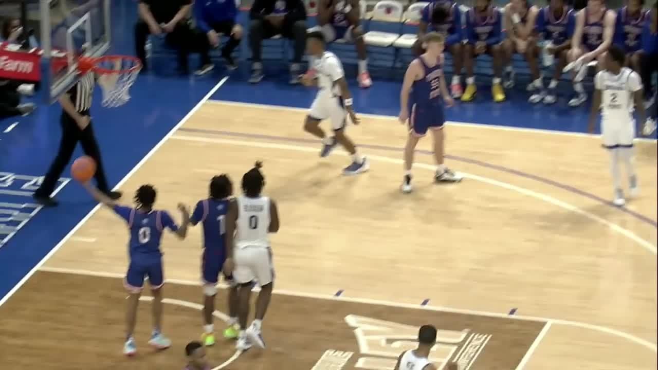 Julian Larry gets the and-1 to fall - ESPN Video