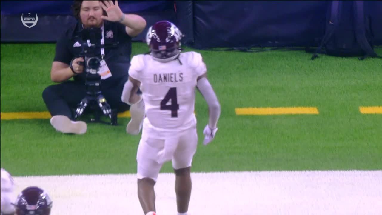 Touchdown! Amari Daniels scores vs. Oklahoma State - ESPN Video