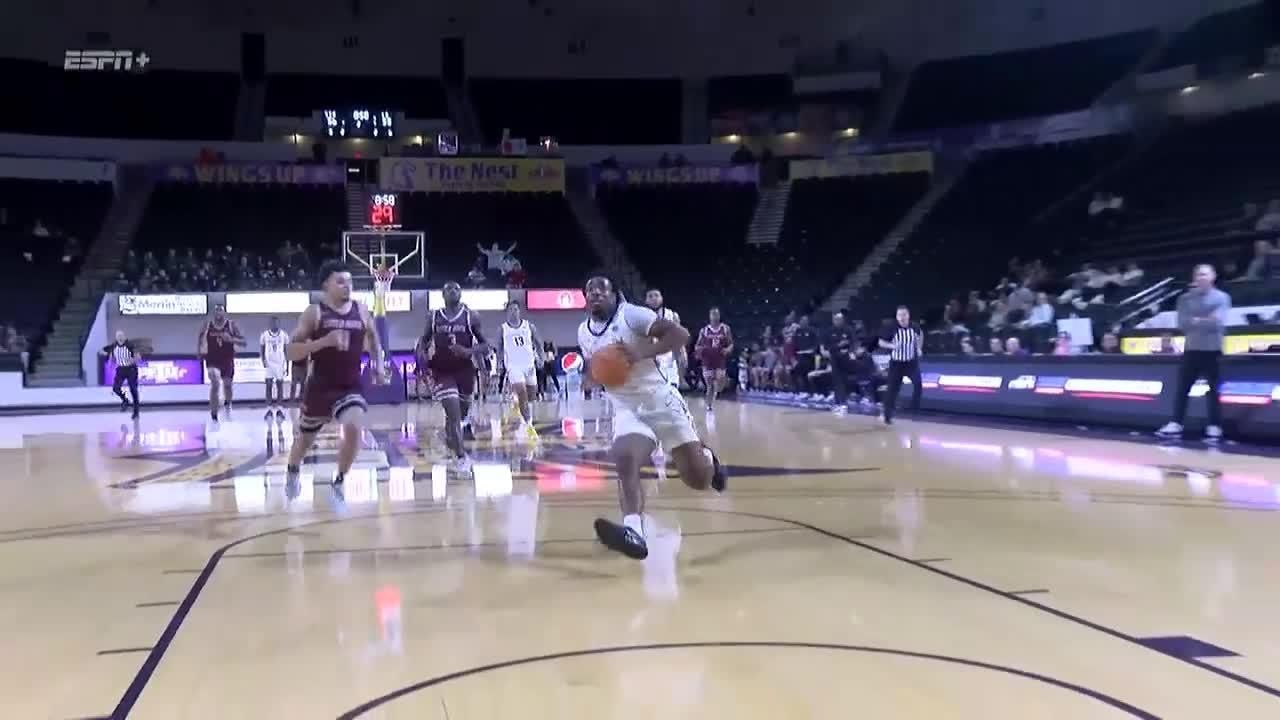 Josiah Davis throws down big slam vs. Little Rock - ESPN Video
