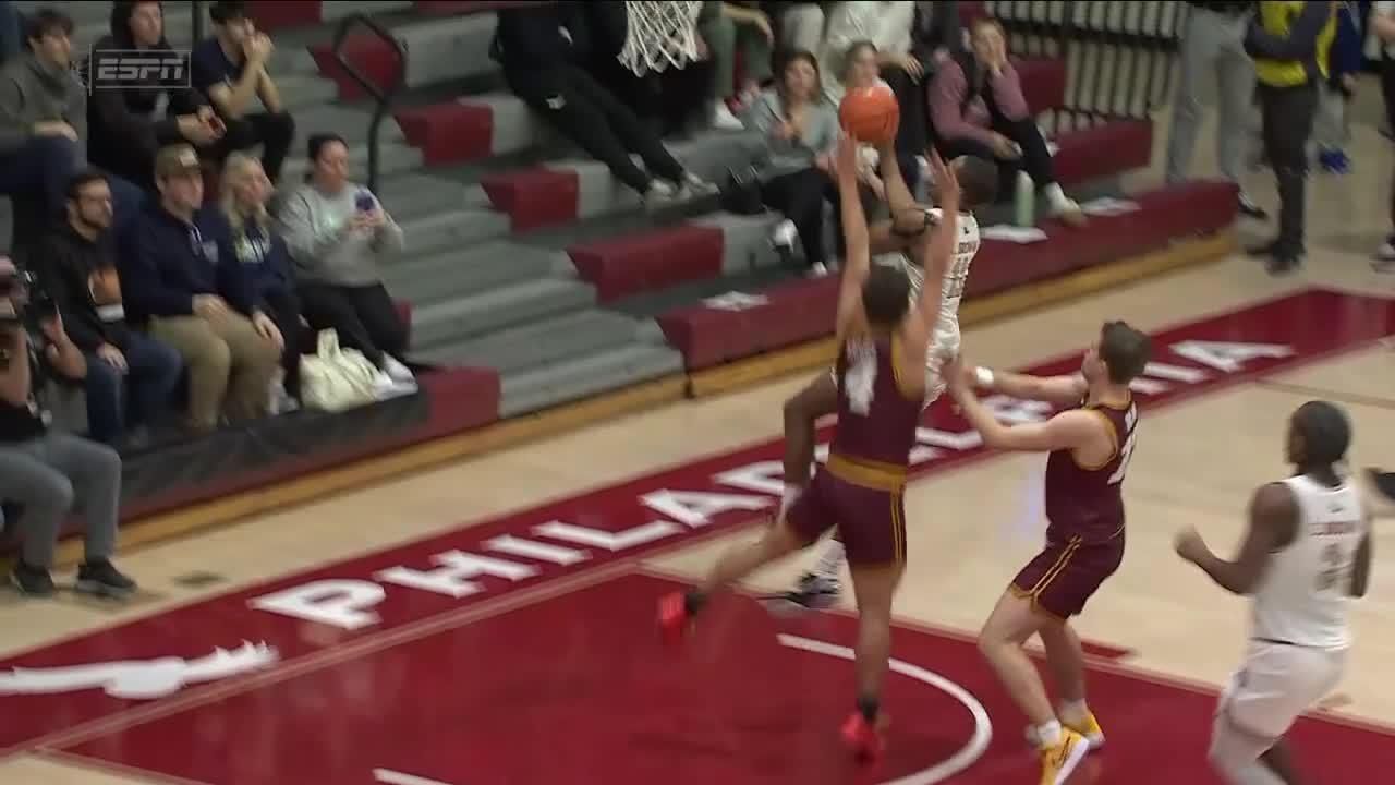 Xzayvier Brown gets the hoop and the harm - ESPN Video