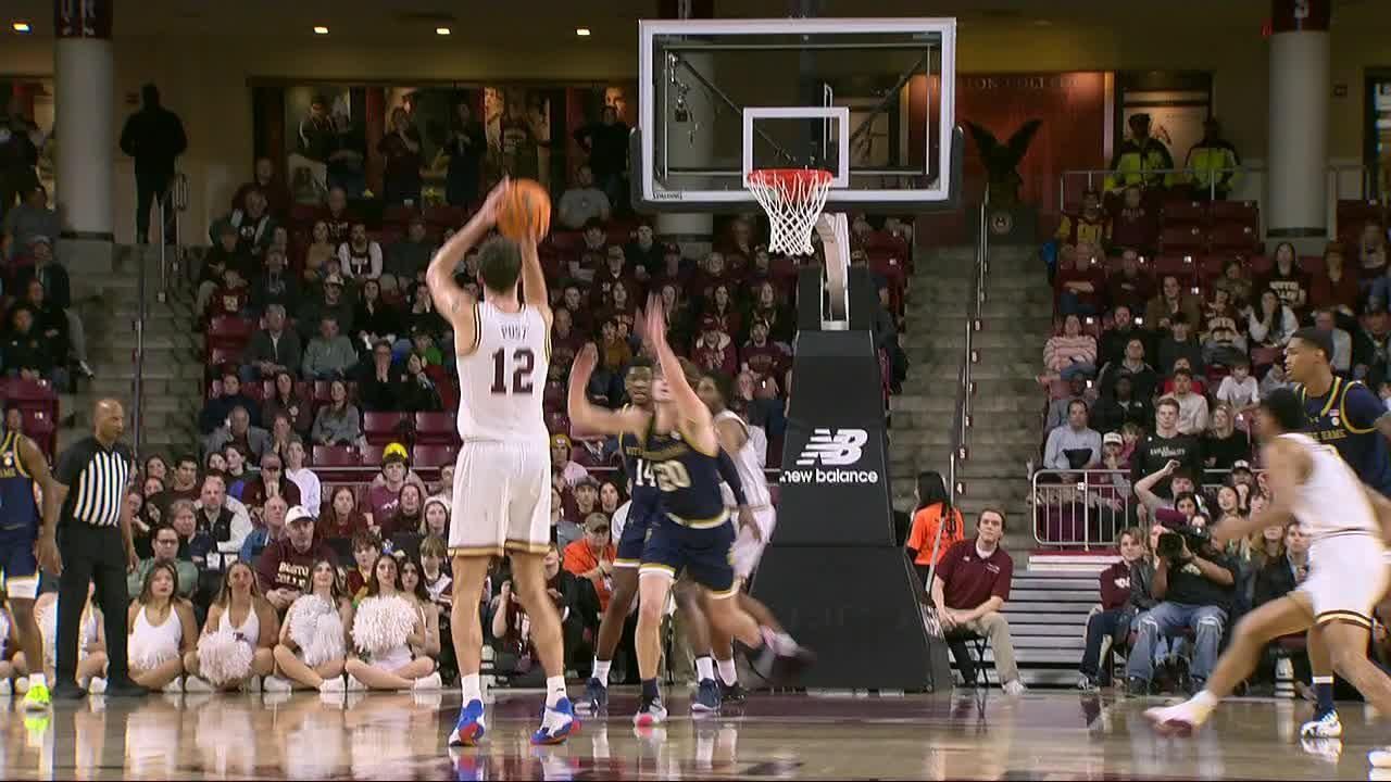 Quinten Post drills huge 3-point shot for Boston College - ESPN Video
