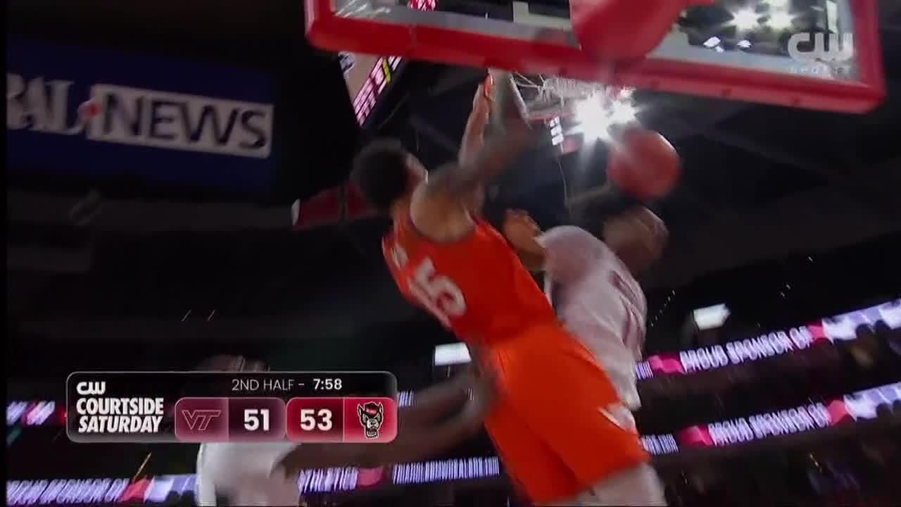 Lynn Kidd puts his defender on a poster with two-handed slam - ESPN Video
