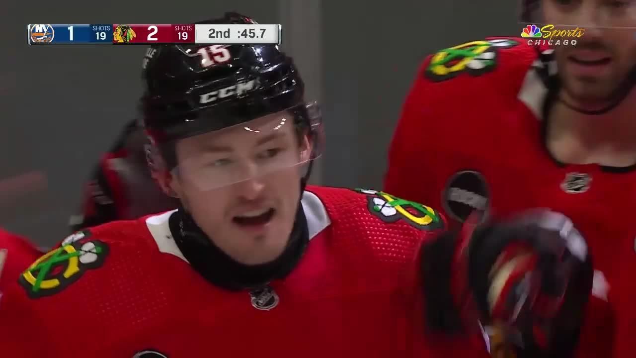 Joey Anderson scores goal for Blackhawks - ESPN Video