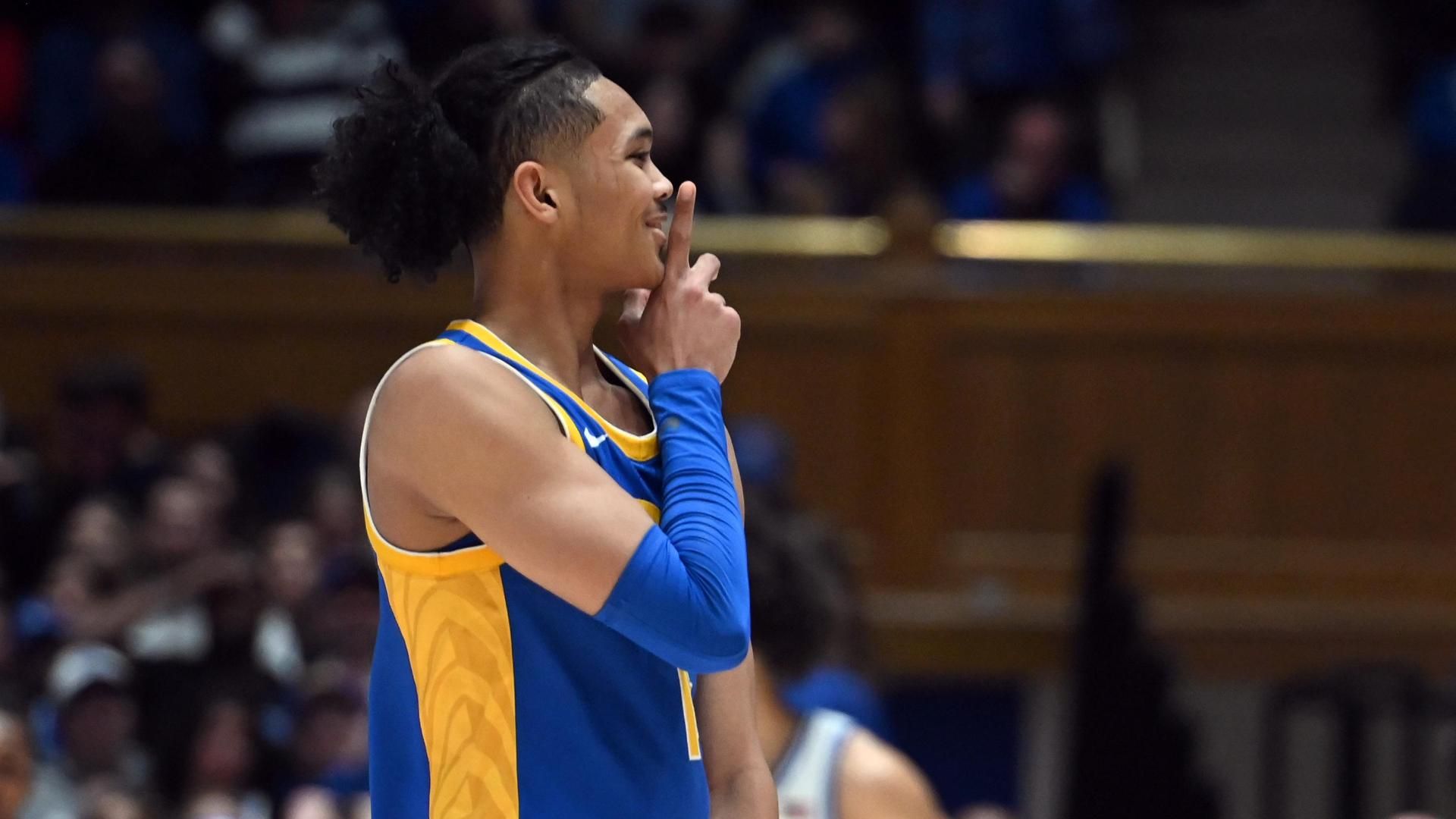 Jaland Lowe silences Duke crowd with late 3 in Pitt's upset win - ESPN ...