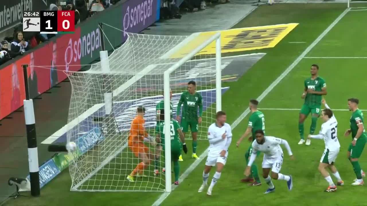 Jordan Pefok scores goal for Borussia Monchengladbach - ESPN Video
