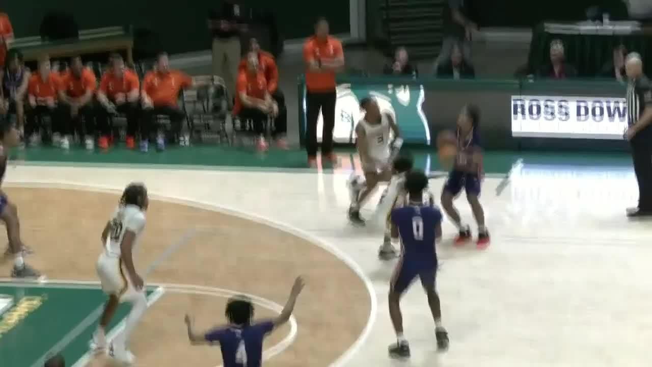 Cliff Davis shows off the swagger with deep 3-pointer - ESPN Video