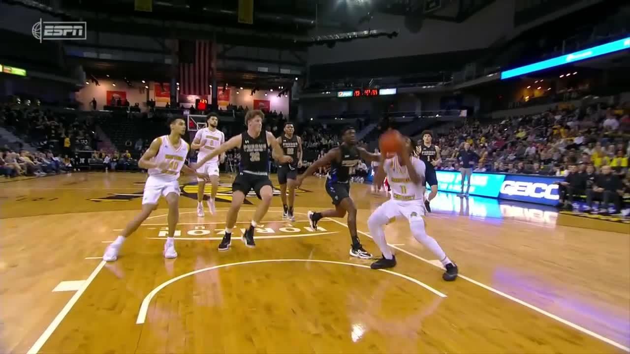 Eric Mulder denies Northern Kentucky Norse with block - ESPN Video