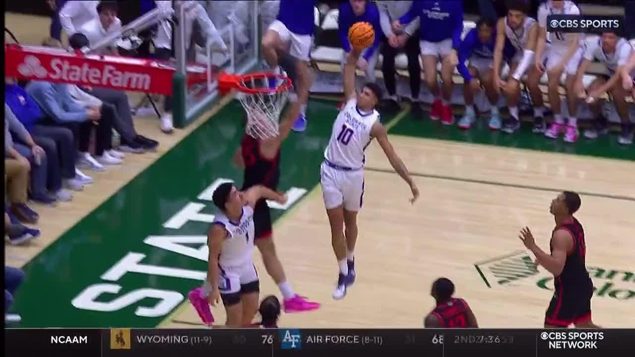 Nique Clifford skies for big Colorado State slam - ESPN Video