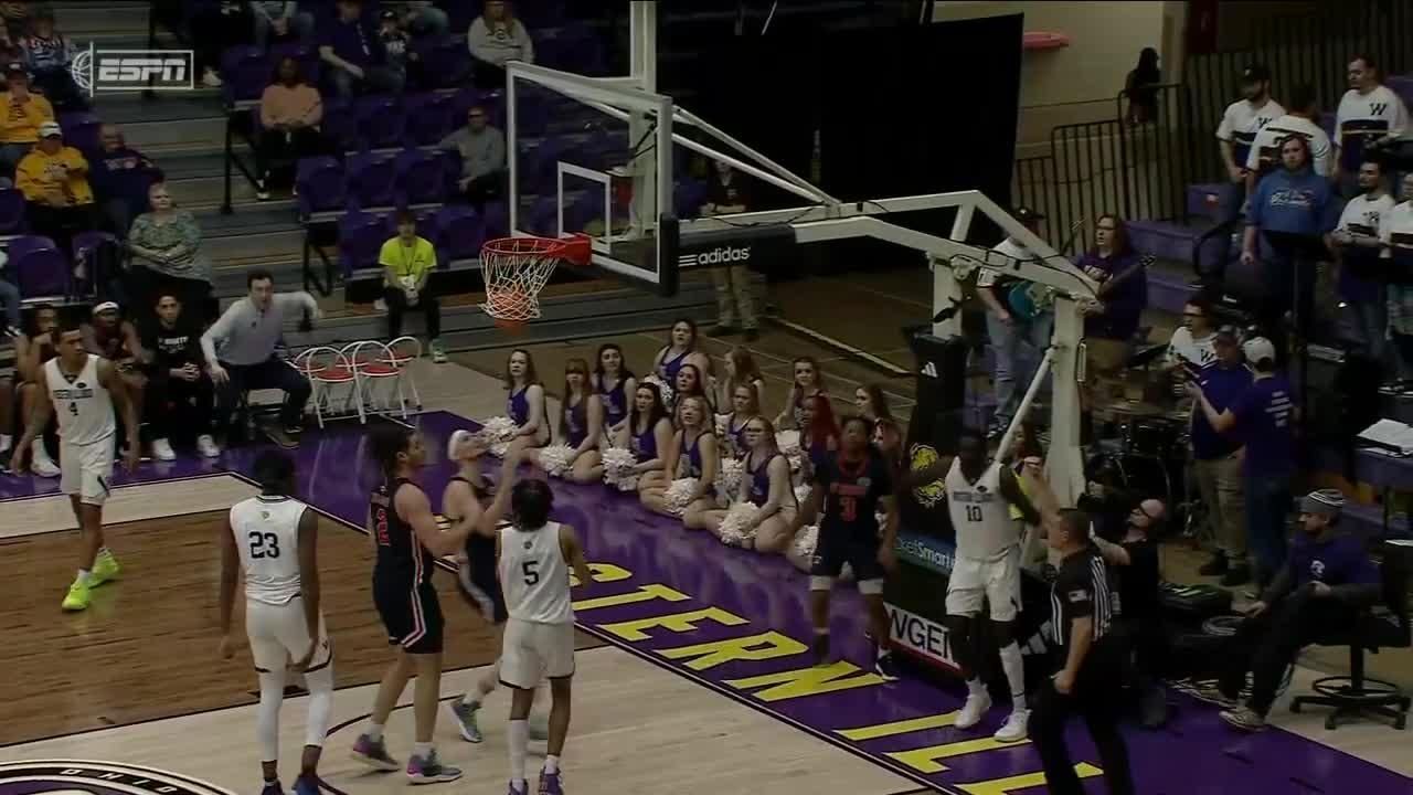 Jordan Sears gets the basket plus the foul - ESPN Video
