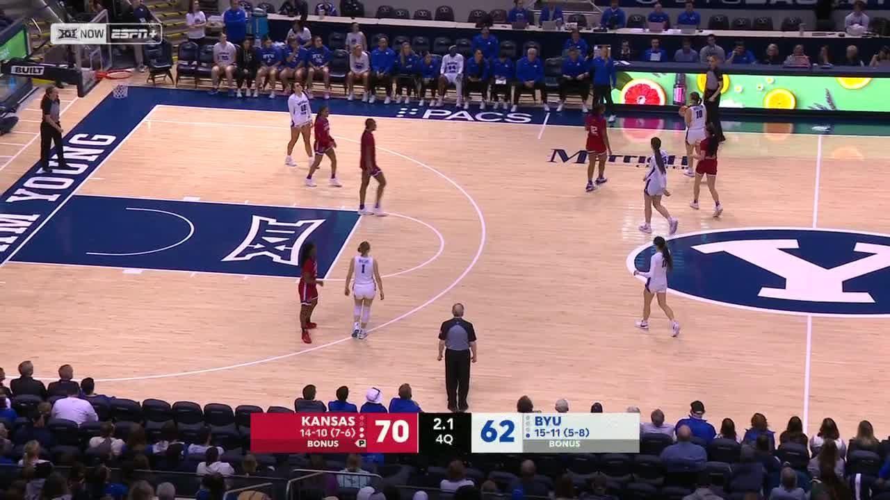 Byu Cougars Vs Kansas Jayhawks Game Highlights Espn Video