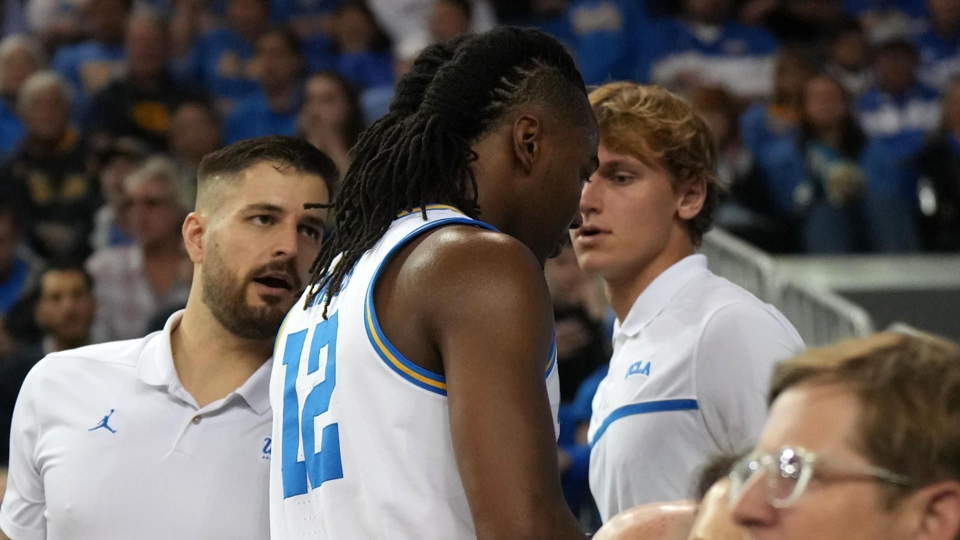 Sebastian Mack ejected after appearing to strike Branden Carlson - ESPN ...