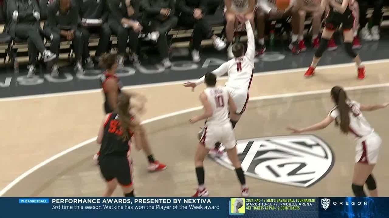 Lily Hansford nails it from behind the arc - ESPN Video