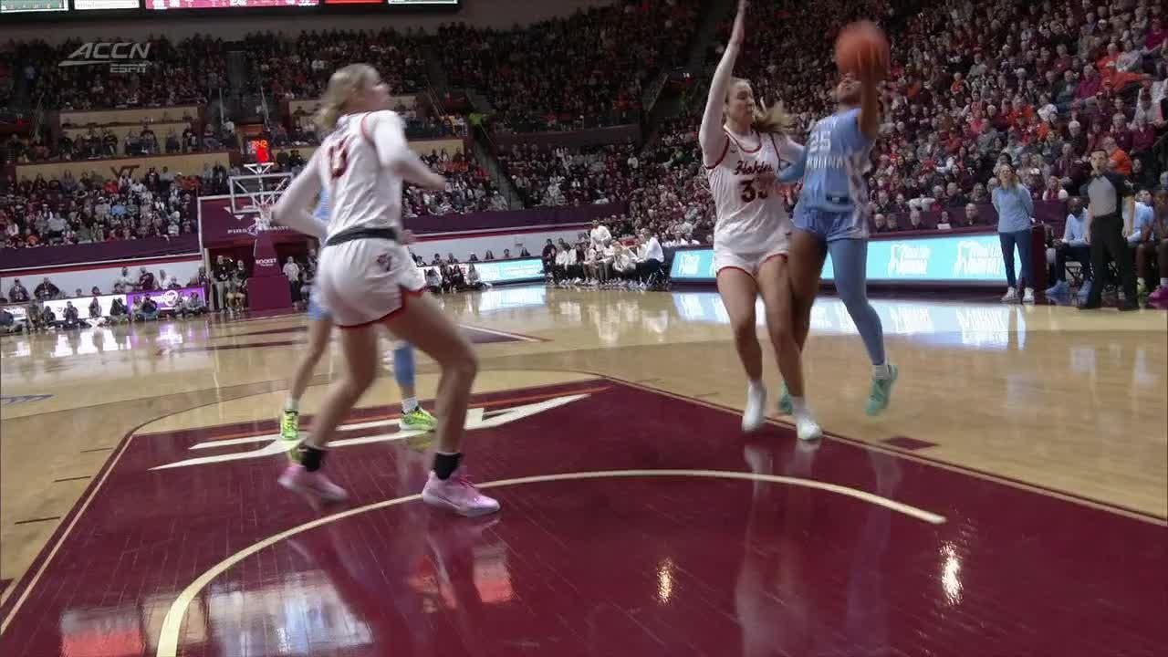 Deja Kelly with the hoop & harm - ESPN Video