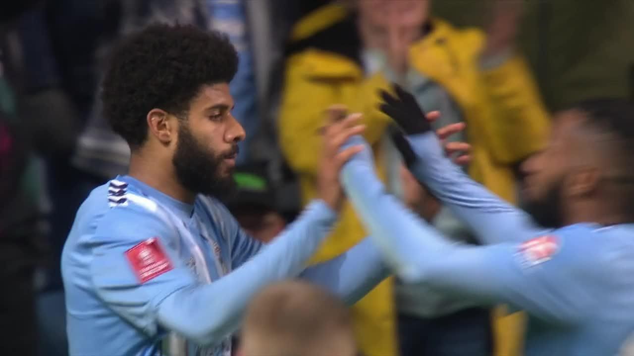 Ellis Simms scores goal for Coventry City - ESPN Video